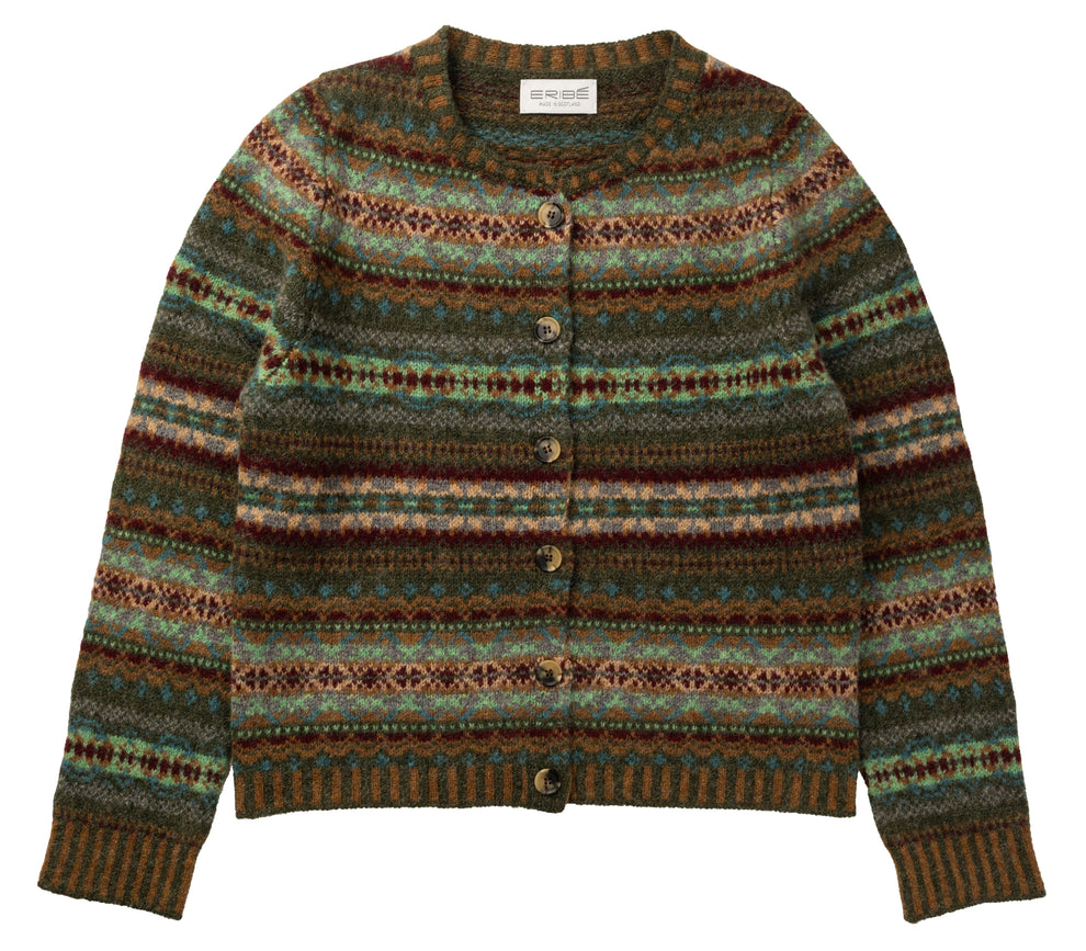 ERIBÉ Westray Cardigan - Aberfoyle - POTTED PEAR – Potted Pear